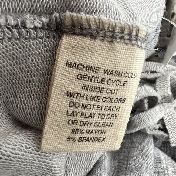 Liberty Garden | Tops | New Liberty Garden Grey Side Suede String ...